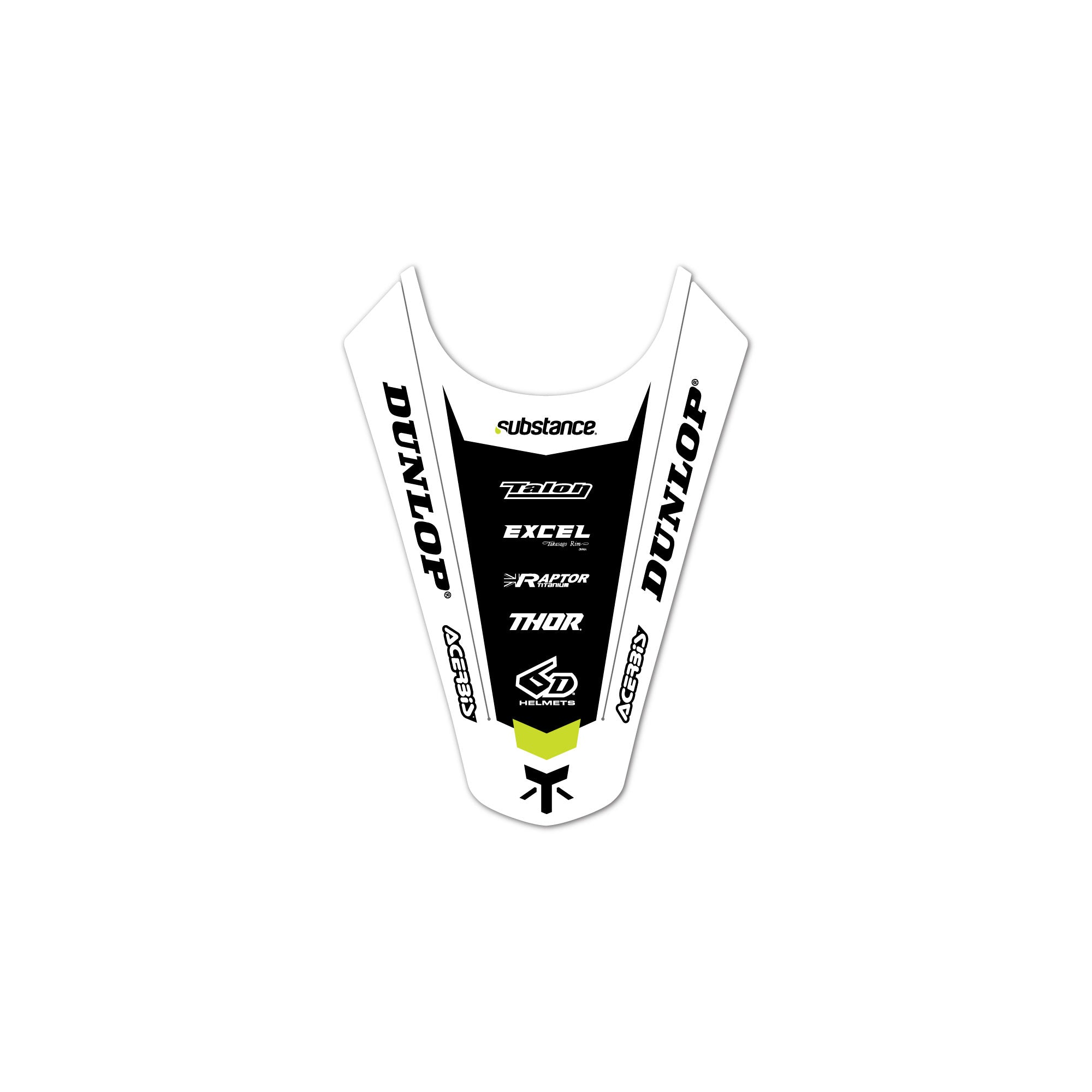 Triumph Rear Fender Graphic | Custom Fender Graphics | RIDE UXA