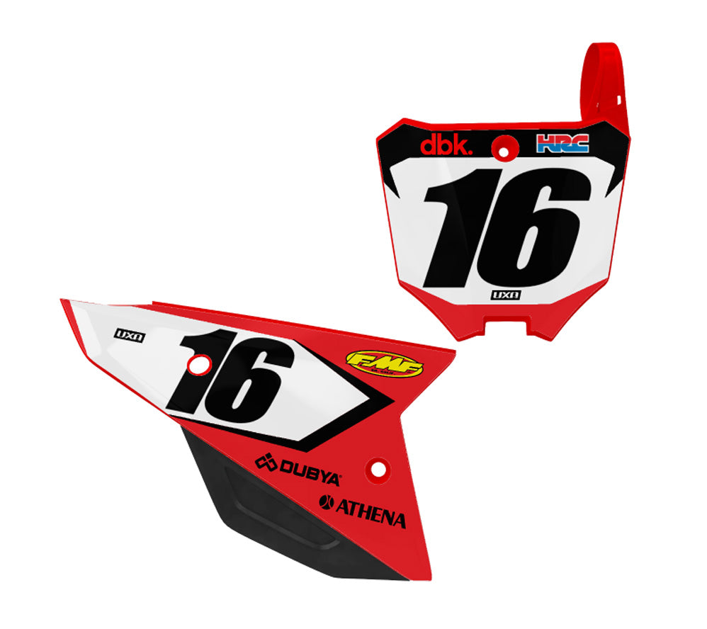 Honda Customizable 'SPEED' Series Number Plate Graphics