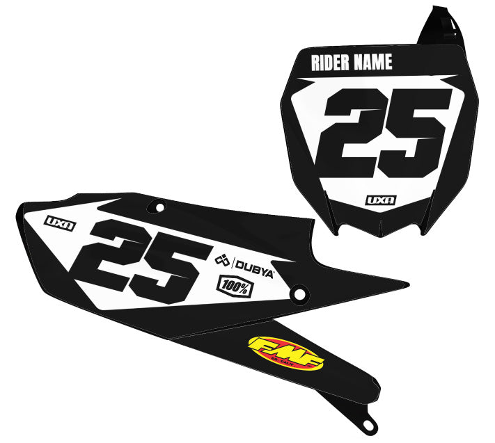 Yamaha Customizable 'STRIKE' Series Number Plate Graphics