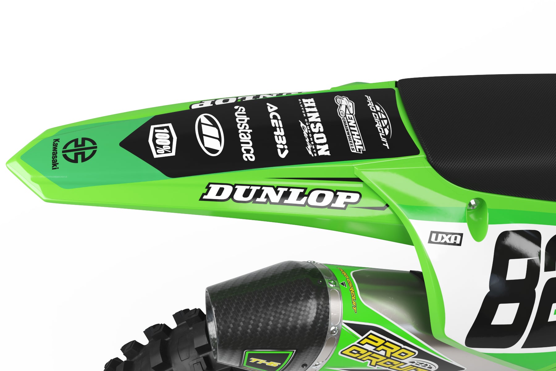 Kawasaki Graphic Kit | Charger Graphic Kit | RIDE UXA