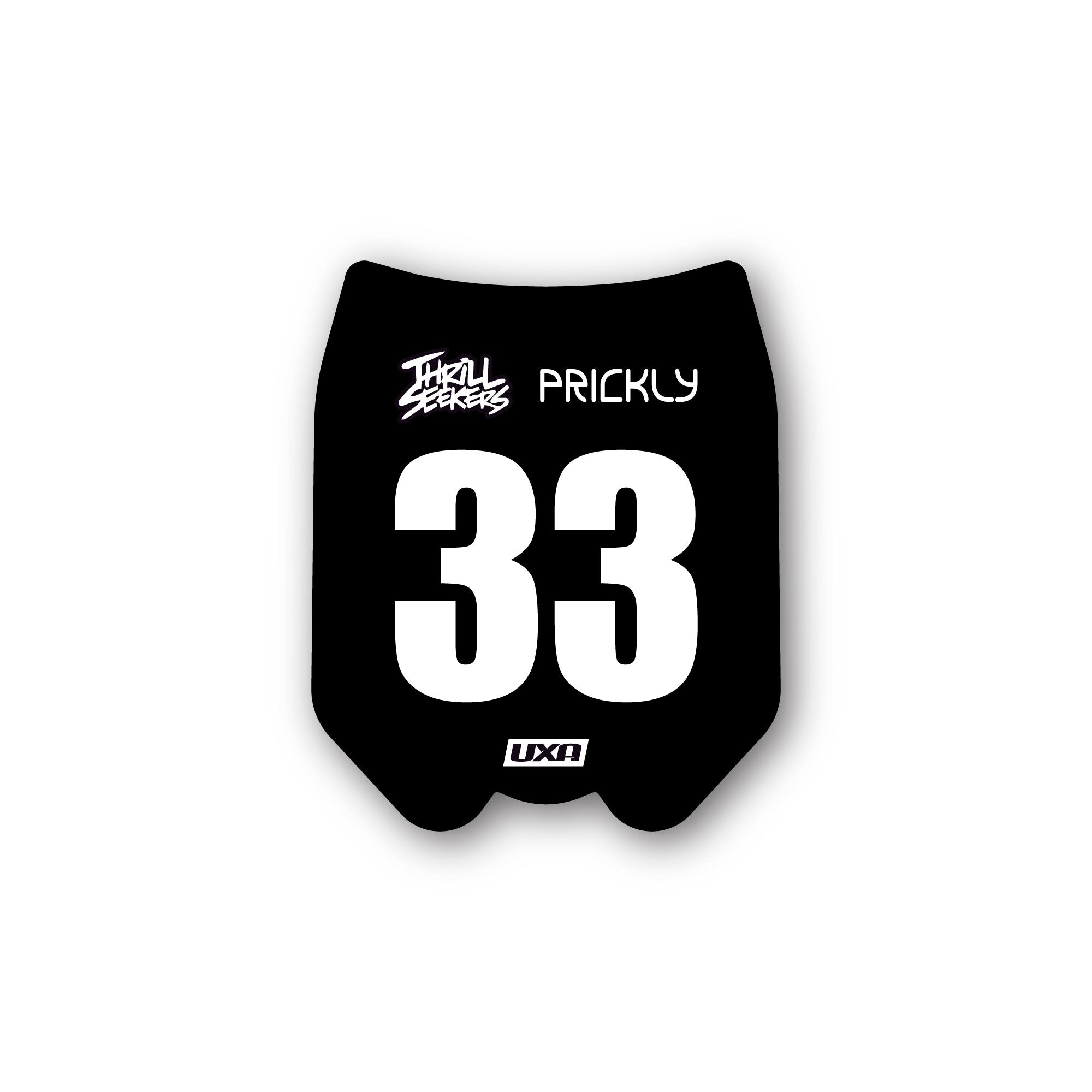 Talaria 'X1' Number Plate Graphic