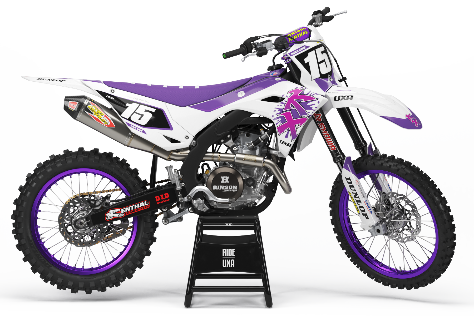 Kawasaki Graphic Kit | RETRO Graphic Kit | RIDE UXA
