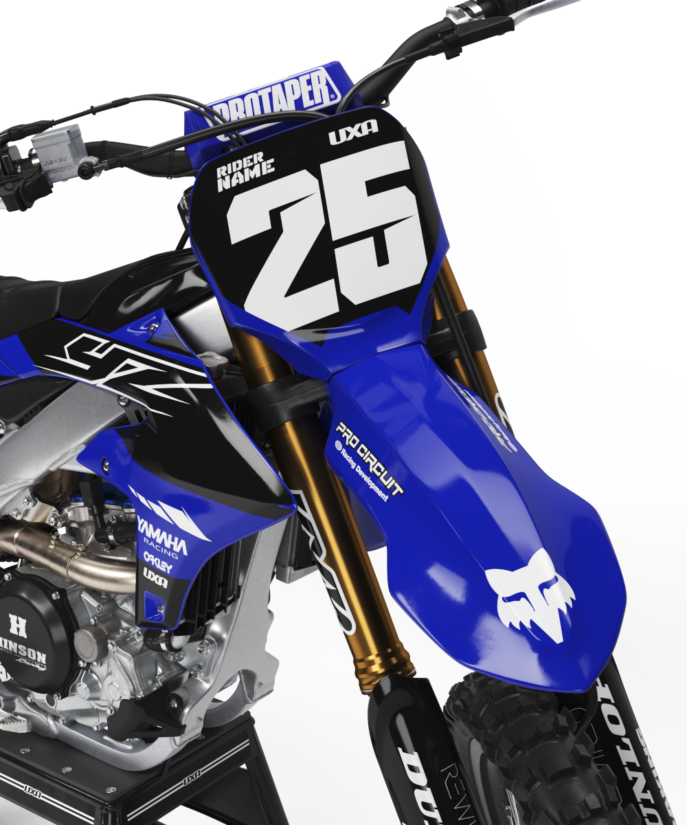 Yamaha 'FOUNDATION' Blue Graphics Kit