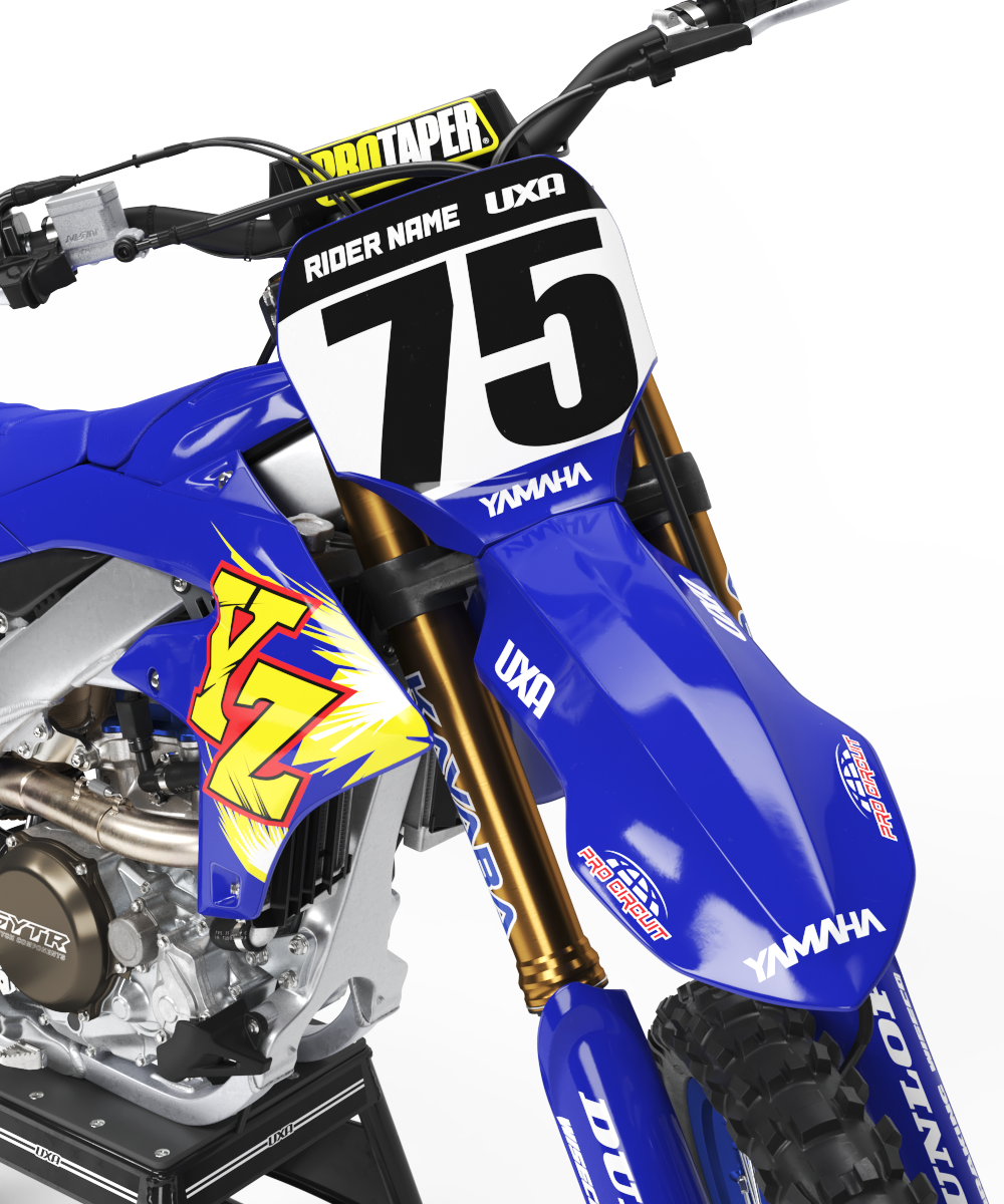 Yamaha '96 STYLE' Blue Graphics Kit
