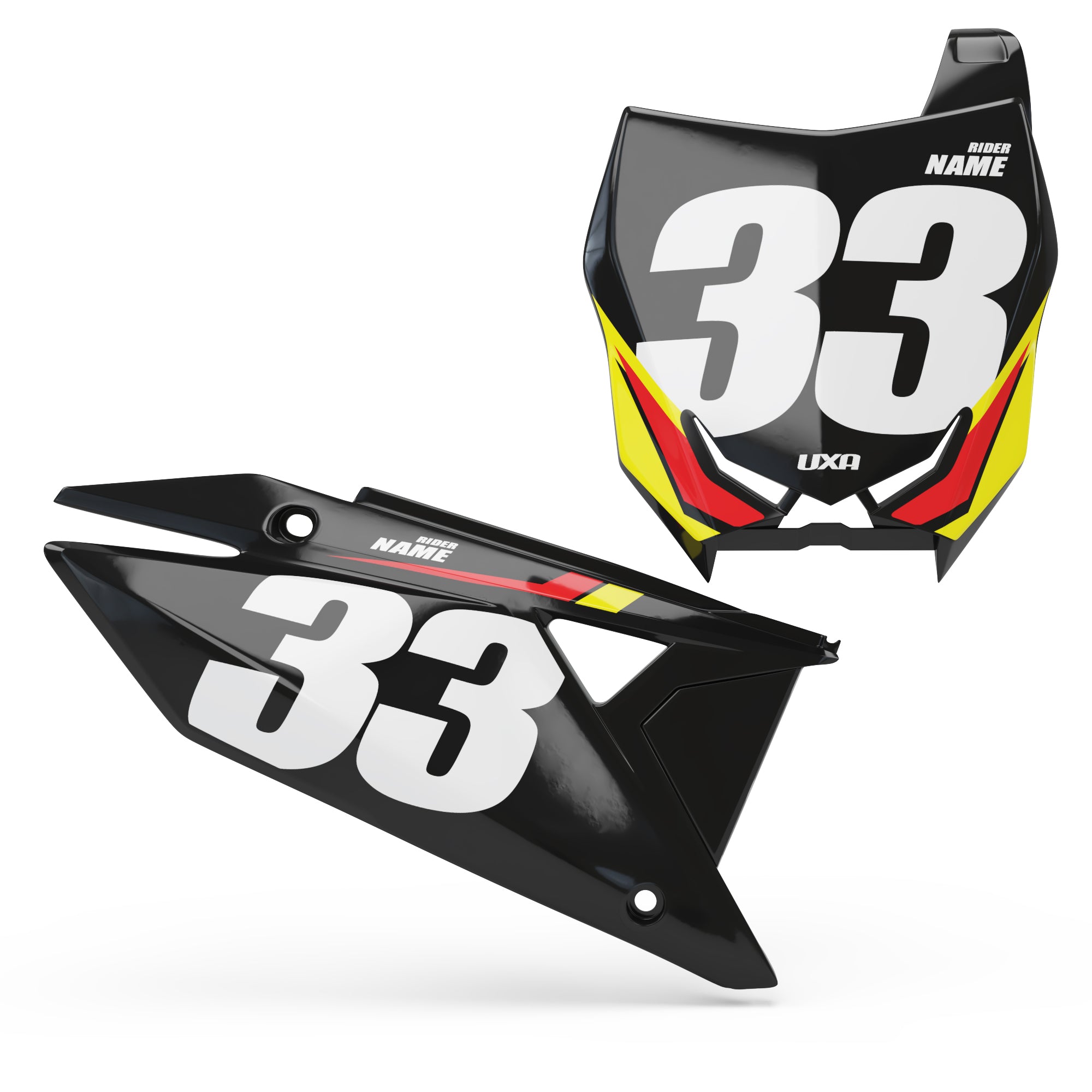 SUZUKI 'HERITAGE' Series Number Plate Graphics